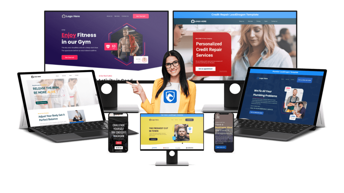 Funnels & Website Builder - LeadDragon